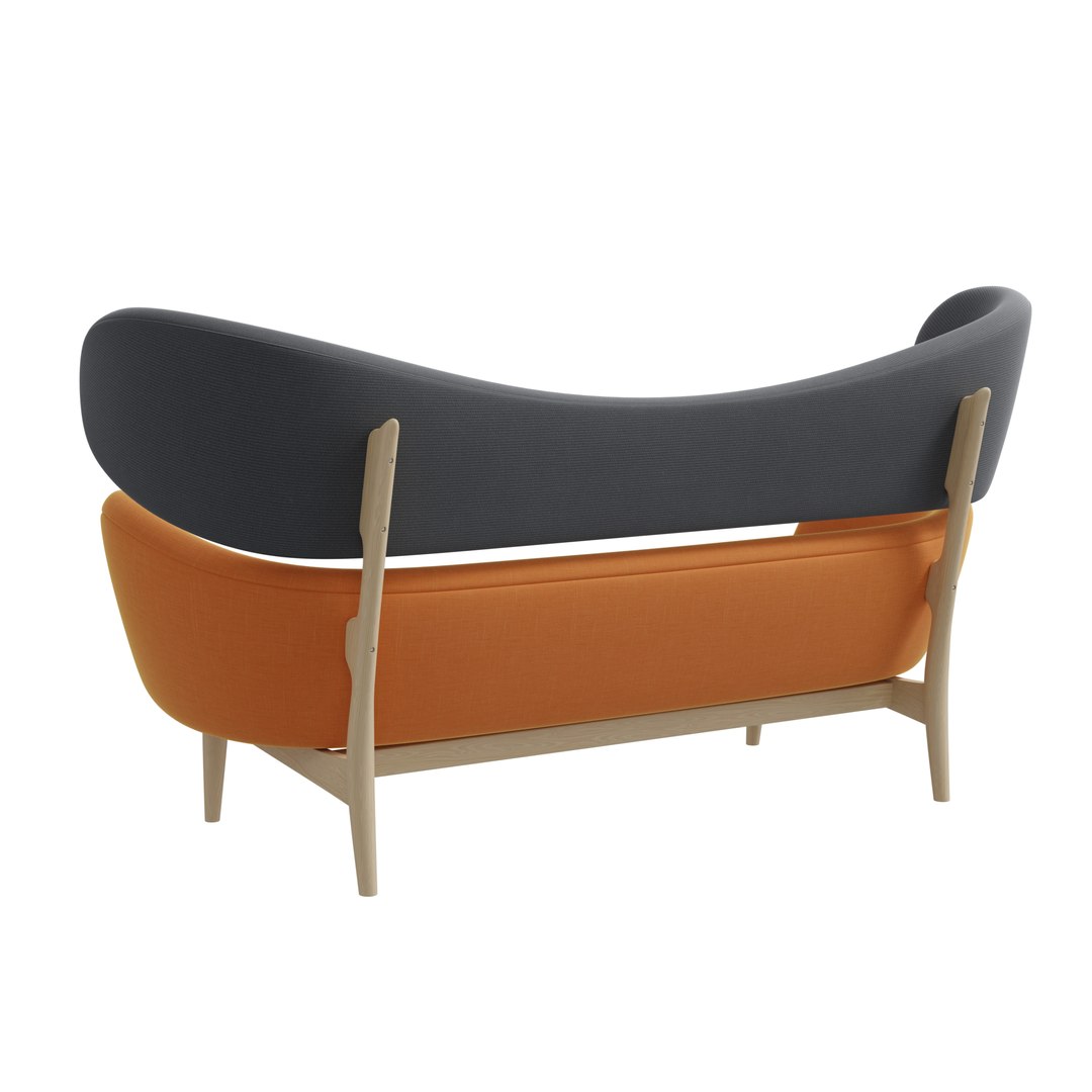 3D Baker Sofa Model - TurboSquid 2243278