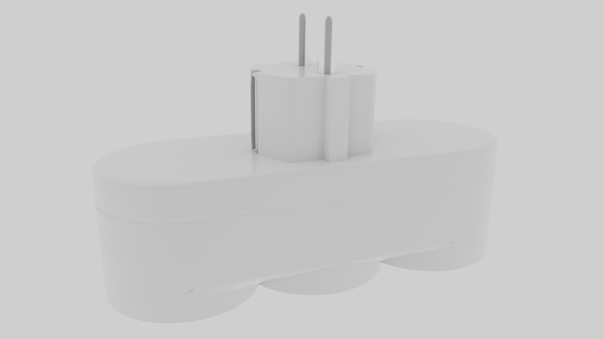 Triple Socket Model - TurboSquid 2251554