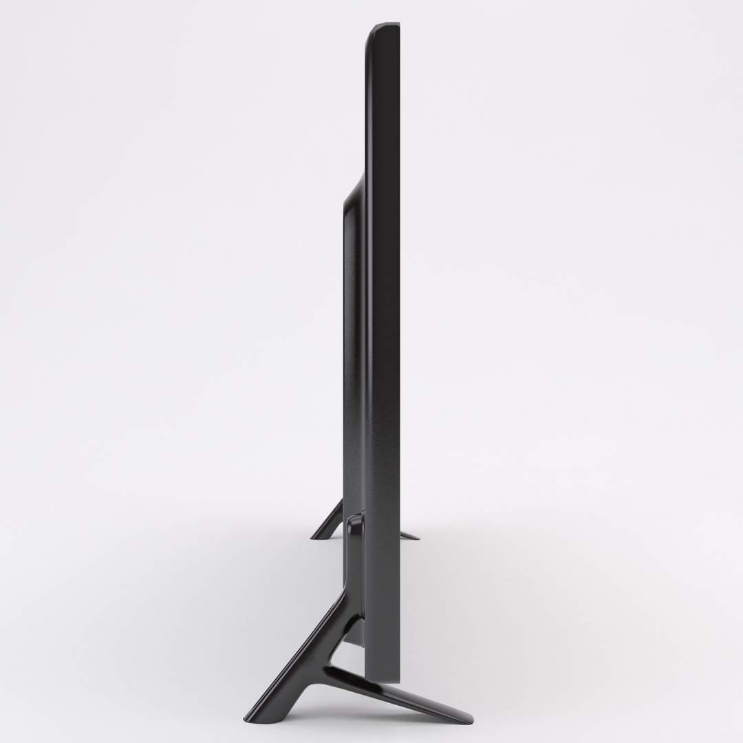 3d model of realistic tv