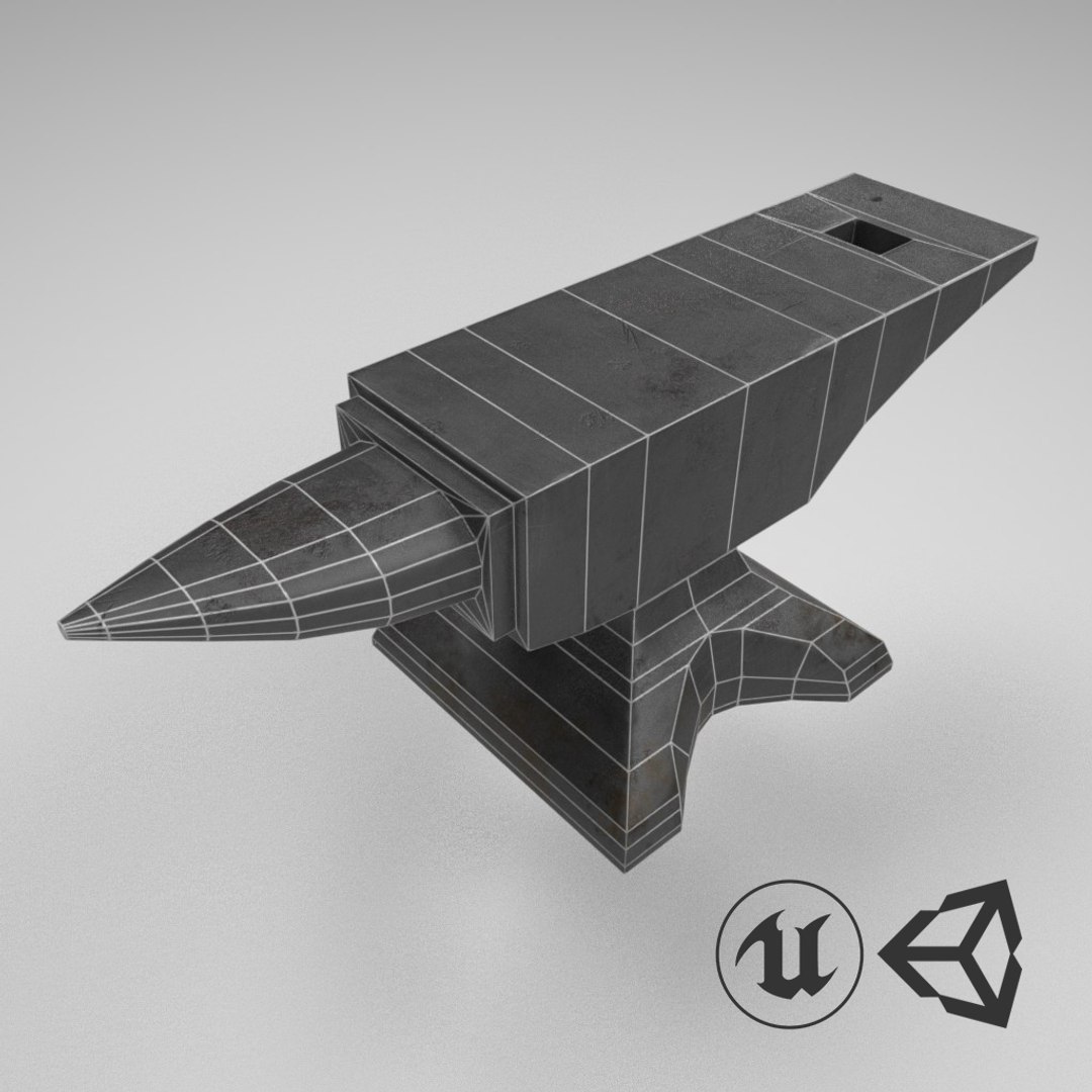 Free 3D Medieval Anvil - TurboSquid 1245377