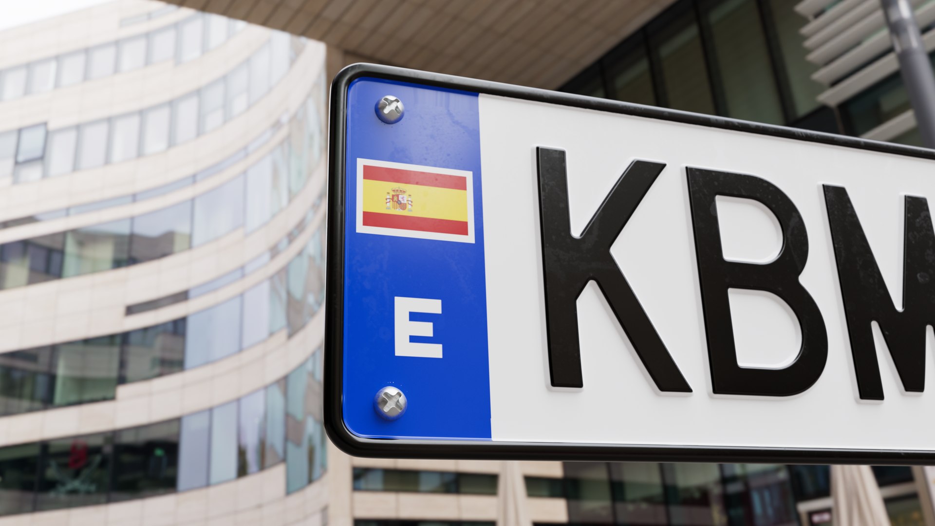 3D Spanish Number Plate Model - TurboSquid 2347834