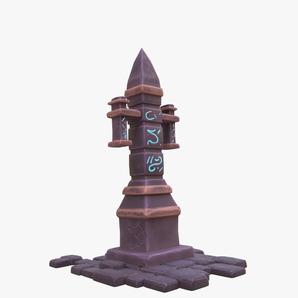 3D model obelisk bricks - TurboSquid 1356694