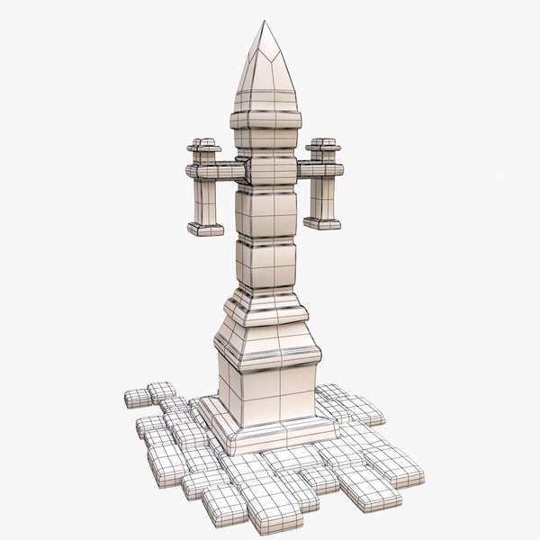 3D model obelisk bricks - TurboSquid 1356694