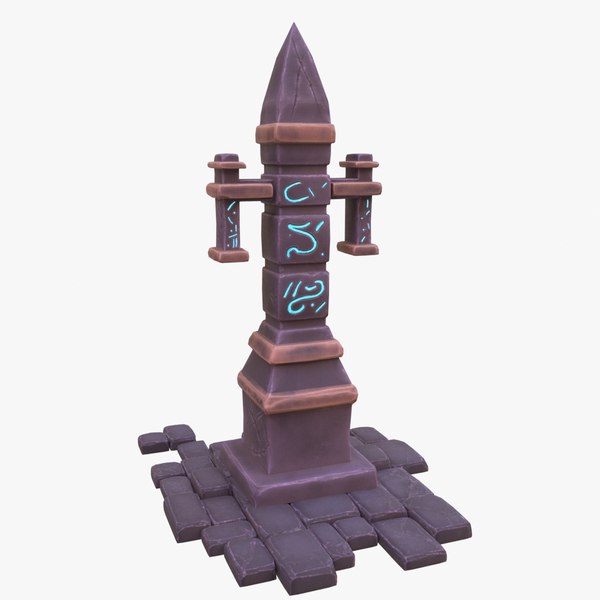 3D model obelisk bricks - TurboSquid 1356694