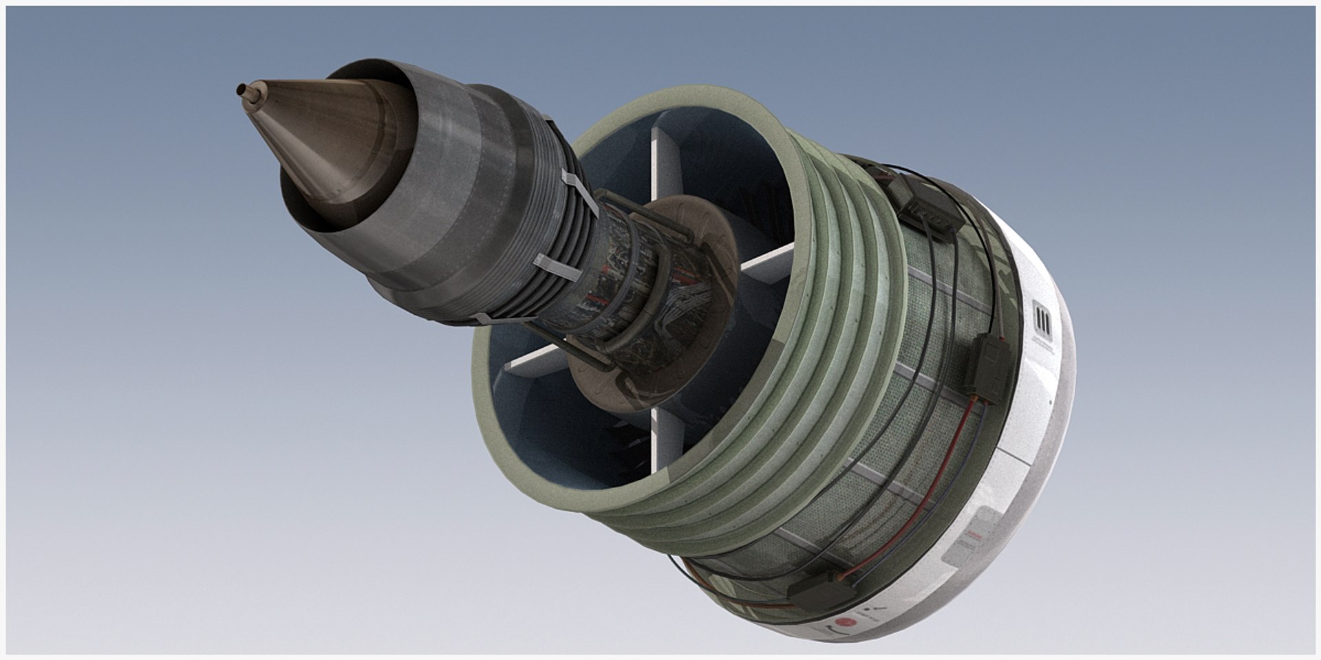 Airbus A320neo Engine Model - TurboSquid 1464822