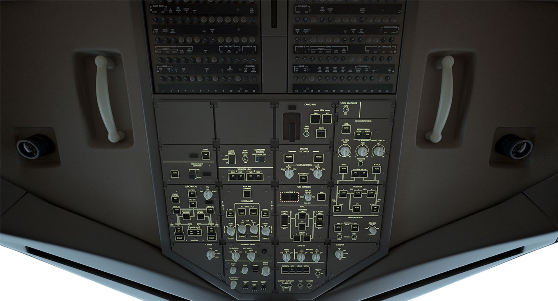 Boeing 777 Cockpit 3D Model - TurboSquid 1349157