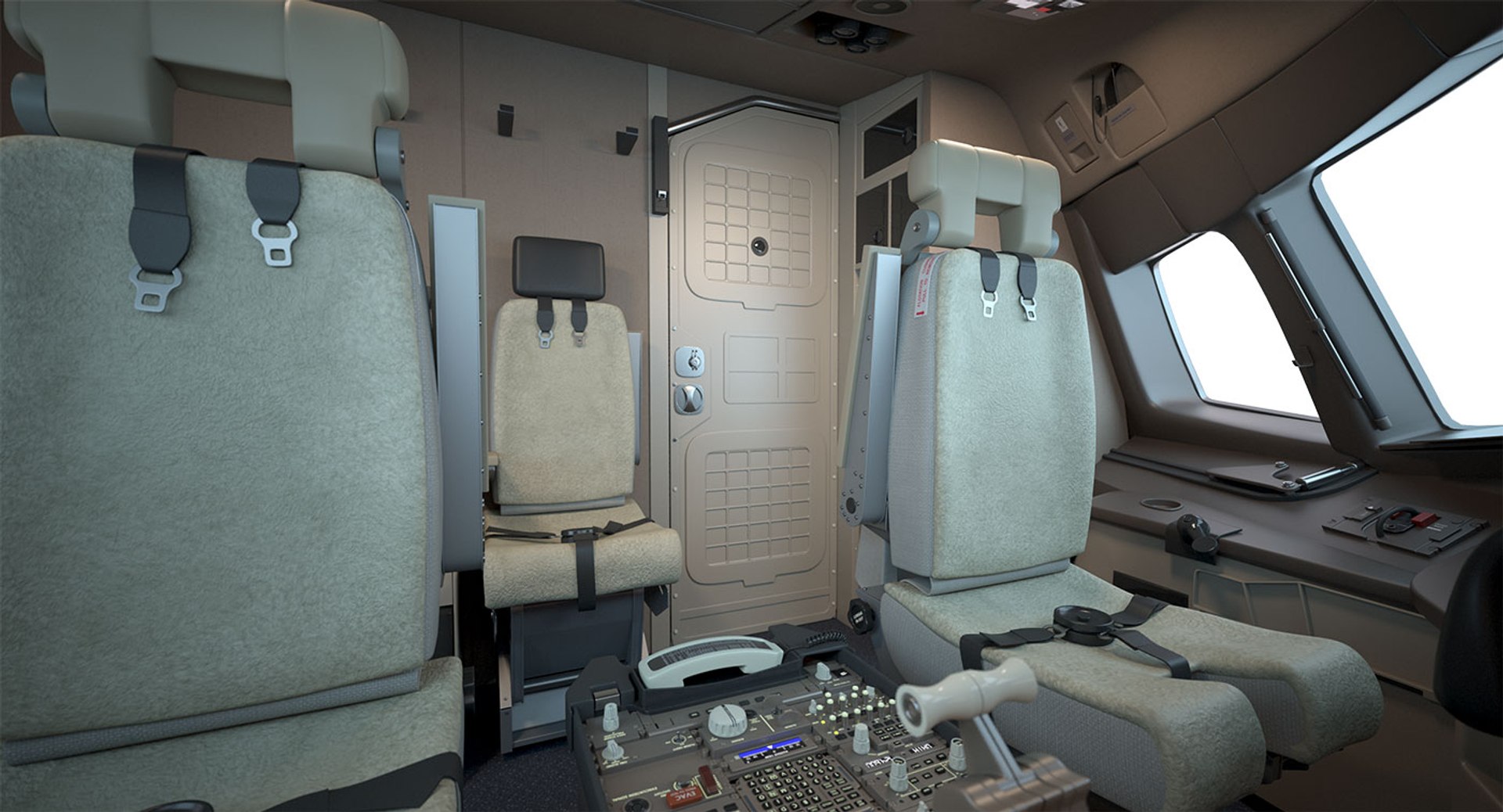 Boeing 777 Cockpit 3D Model - TurboSquid 1349157