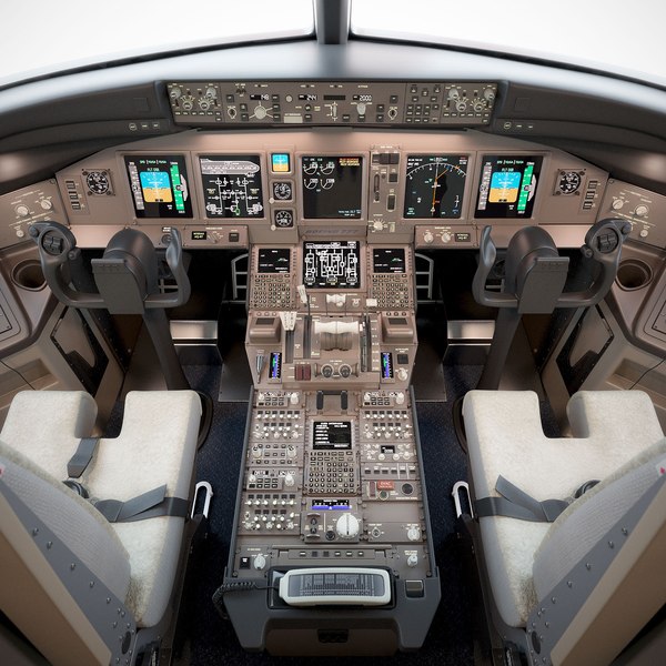 Airplane Interior 3D Models for Download | TurboSquid