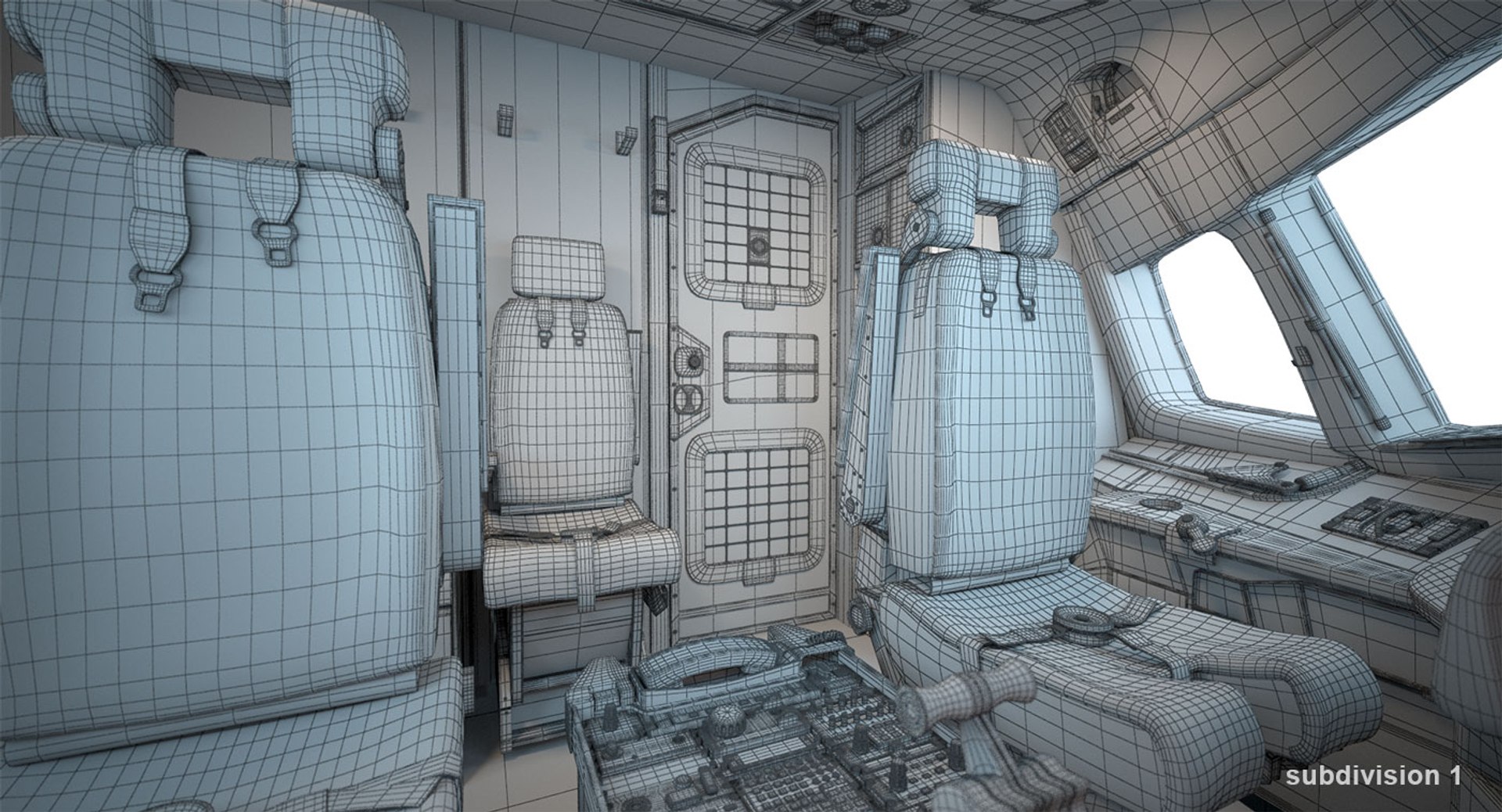 Boeing 777 cockpit 3D model - TurboSquid 1349157