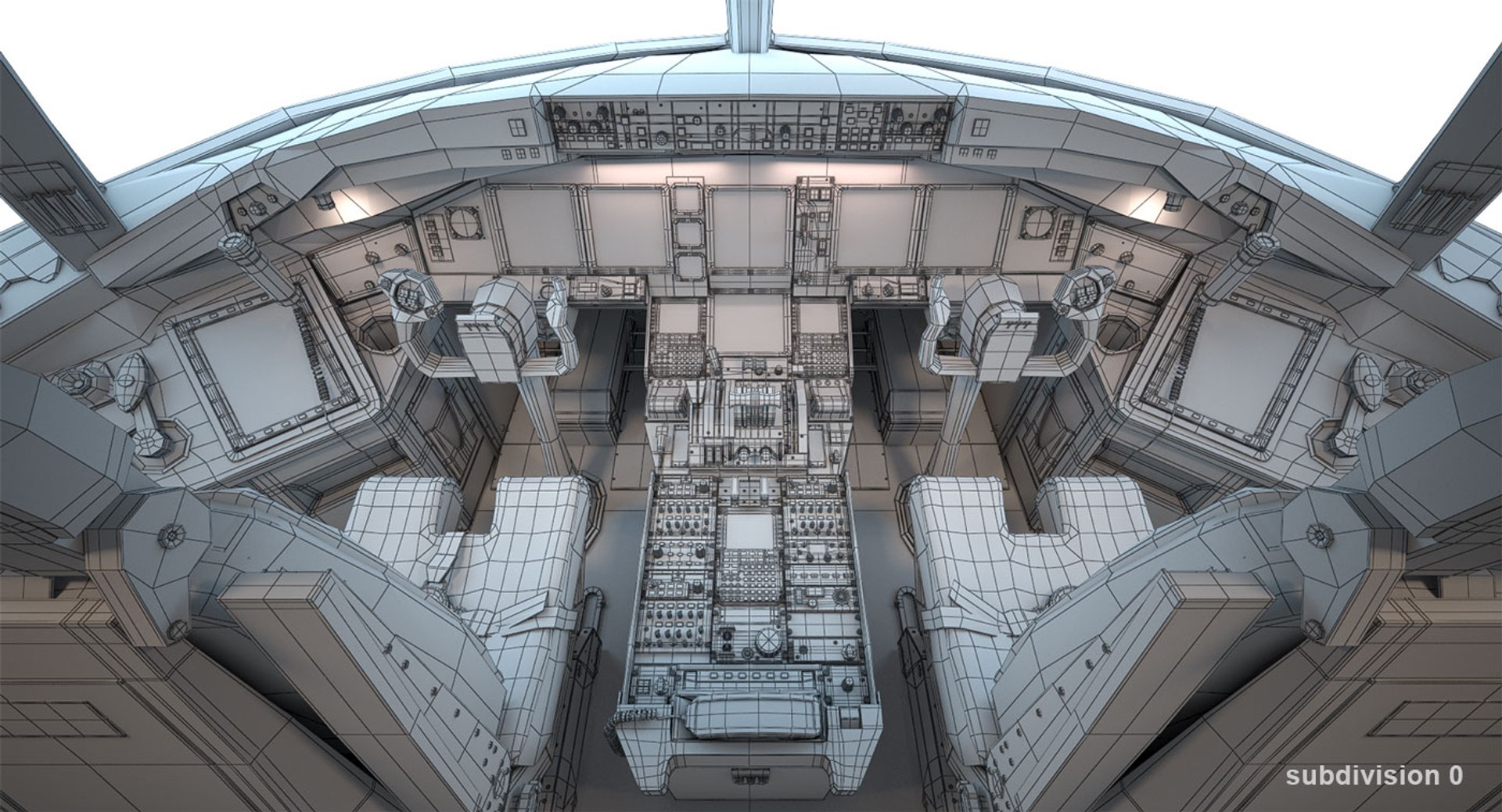 Boeing 777 Cockpit 3D Model - TurboSquid 1349157