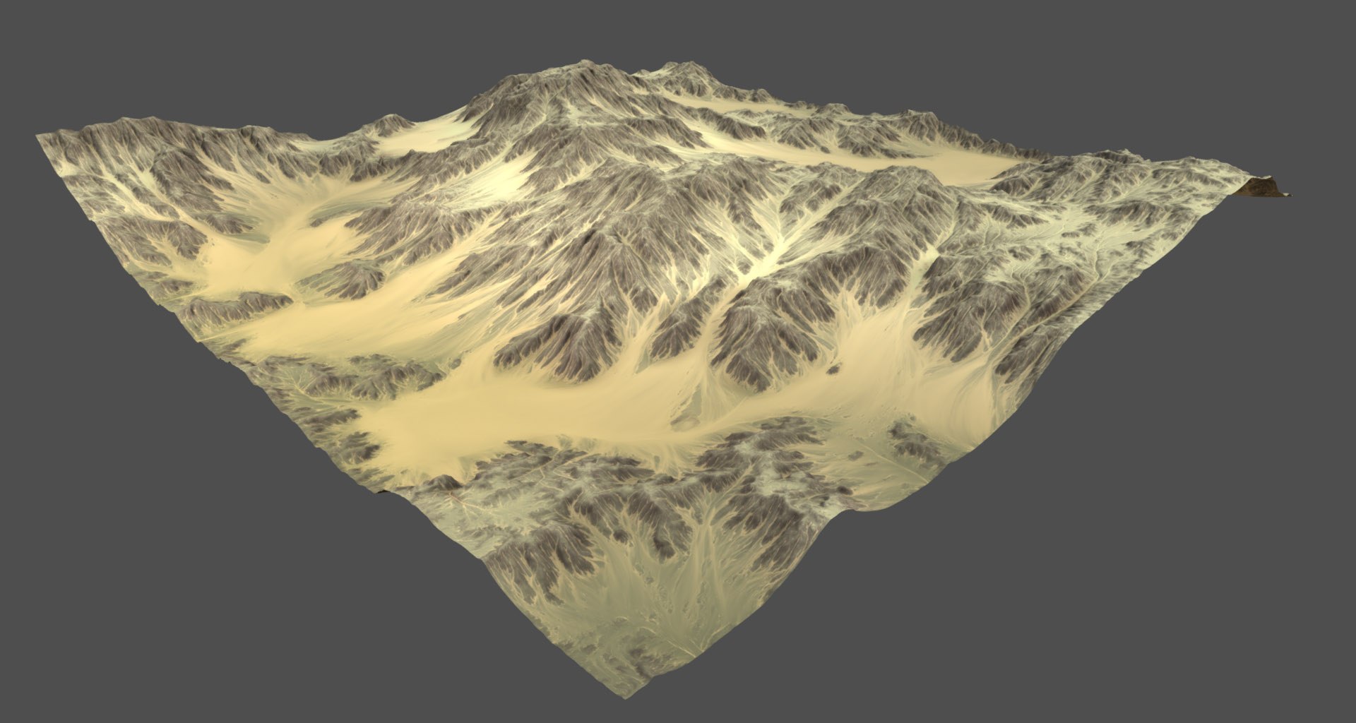 Realistic Terrain Polys Games 3D Model - TurboSquid 1302461