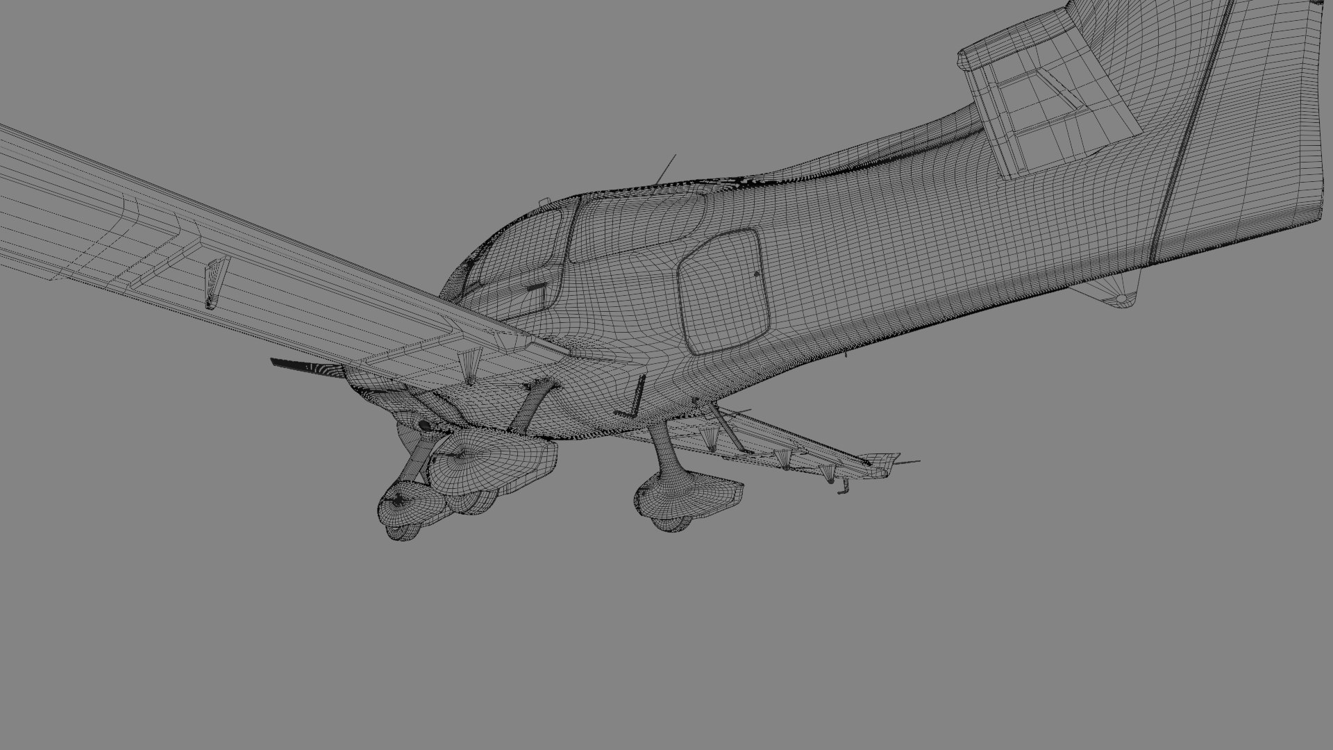 3D Cirrus SR20 TRAC Flight Trainer Model - TurboSquid 2401935