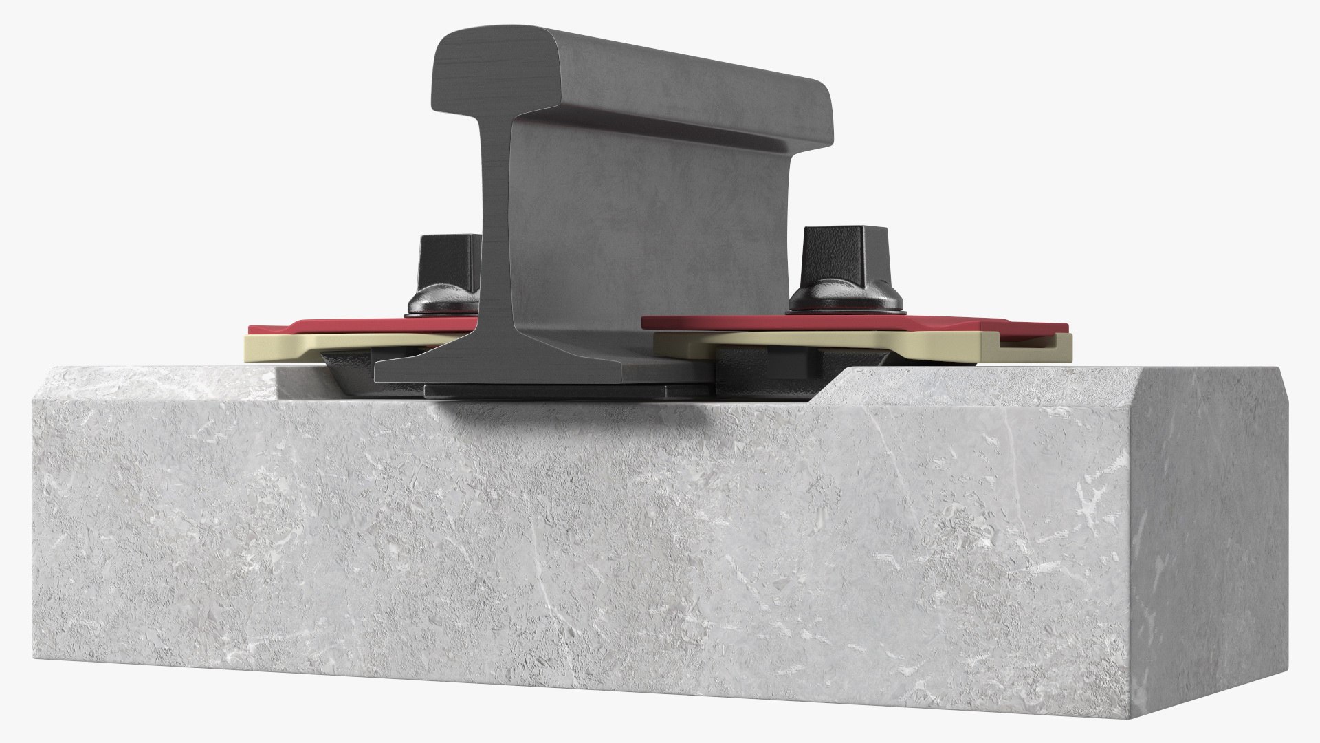 3D Nabla Clip Rail Fastening System - TurboSquid 1845810