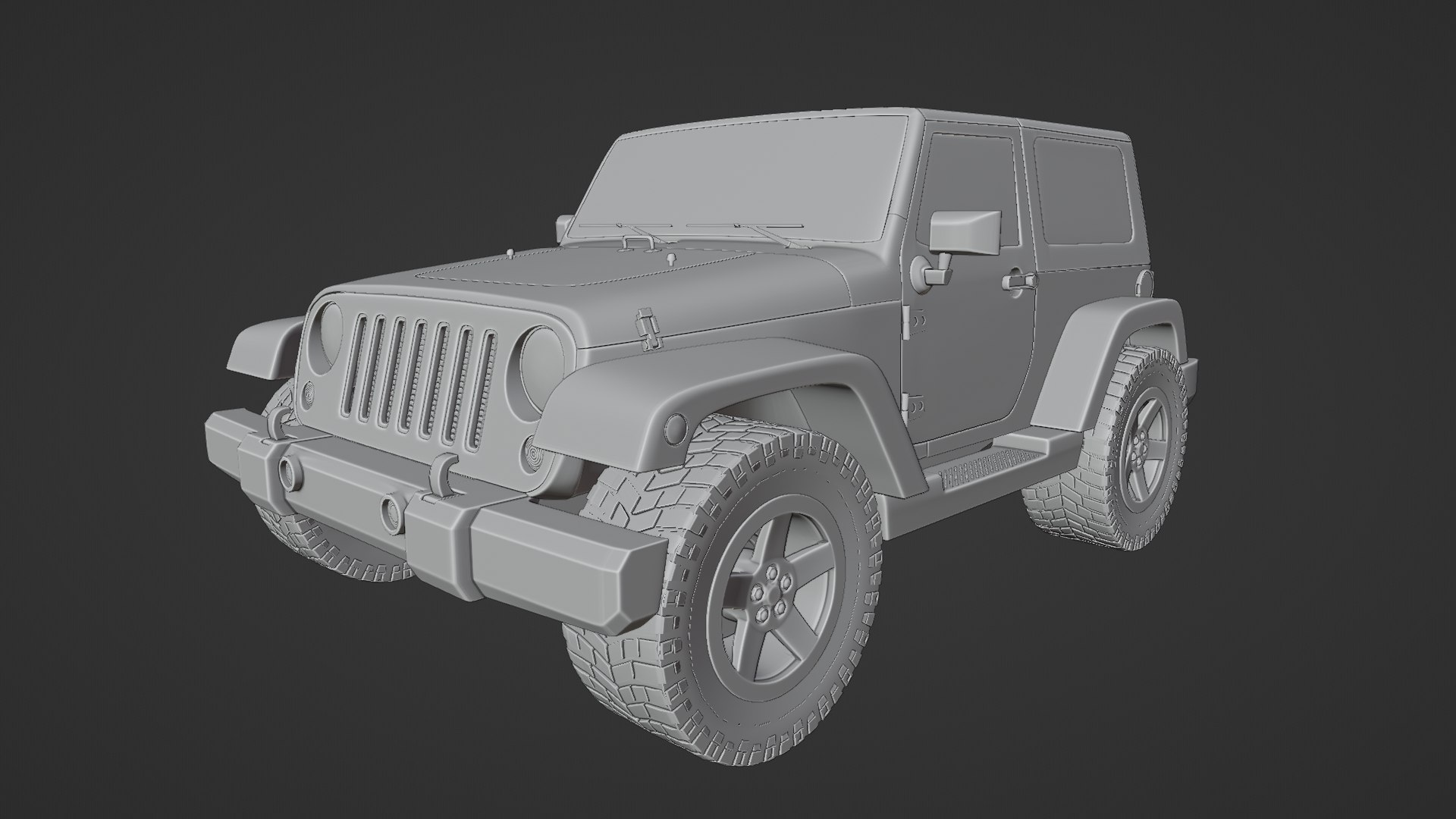 Jeep Model - TurboSquid 1857272