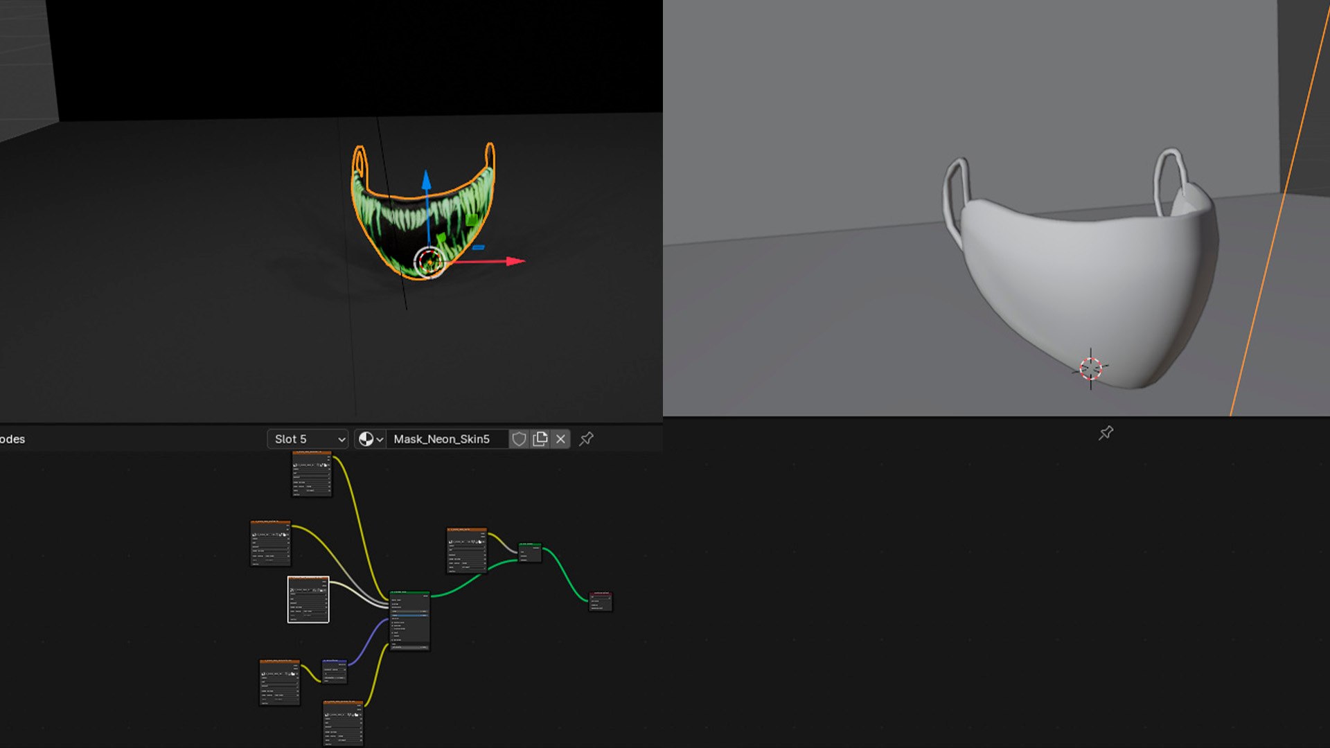 Neon Mask 3D - TurboSquid 2391019