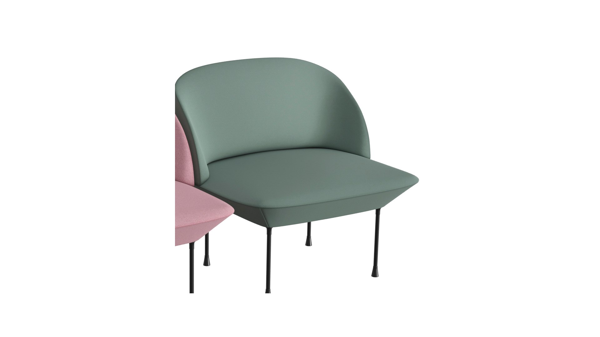 3D Oslo Lounge Chair model - TurboSquid 1943488