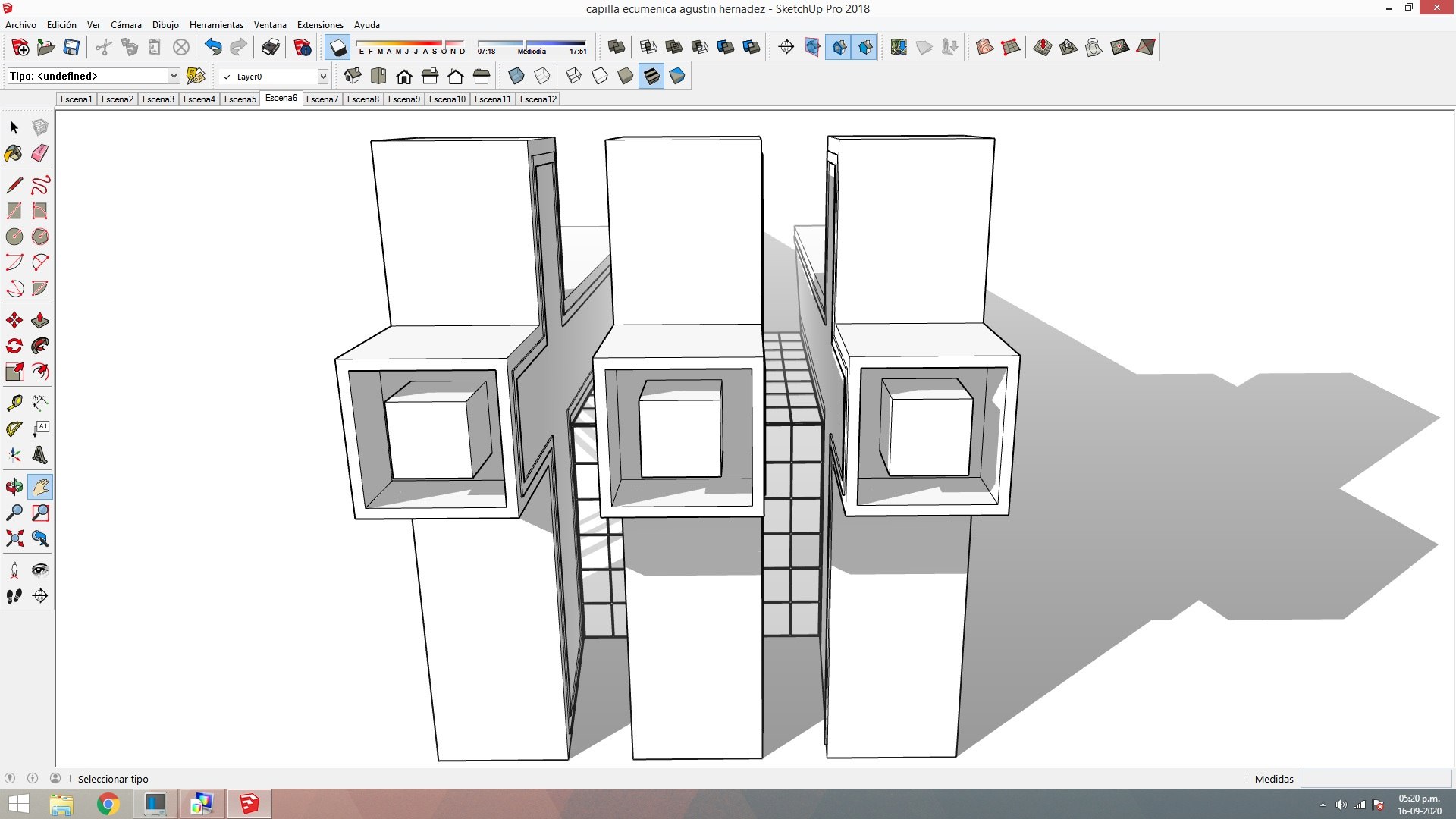 Ecumenical chapel navarro 3D - TurboSquid 1621752