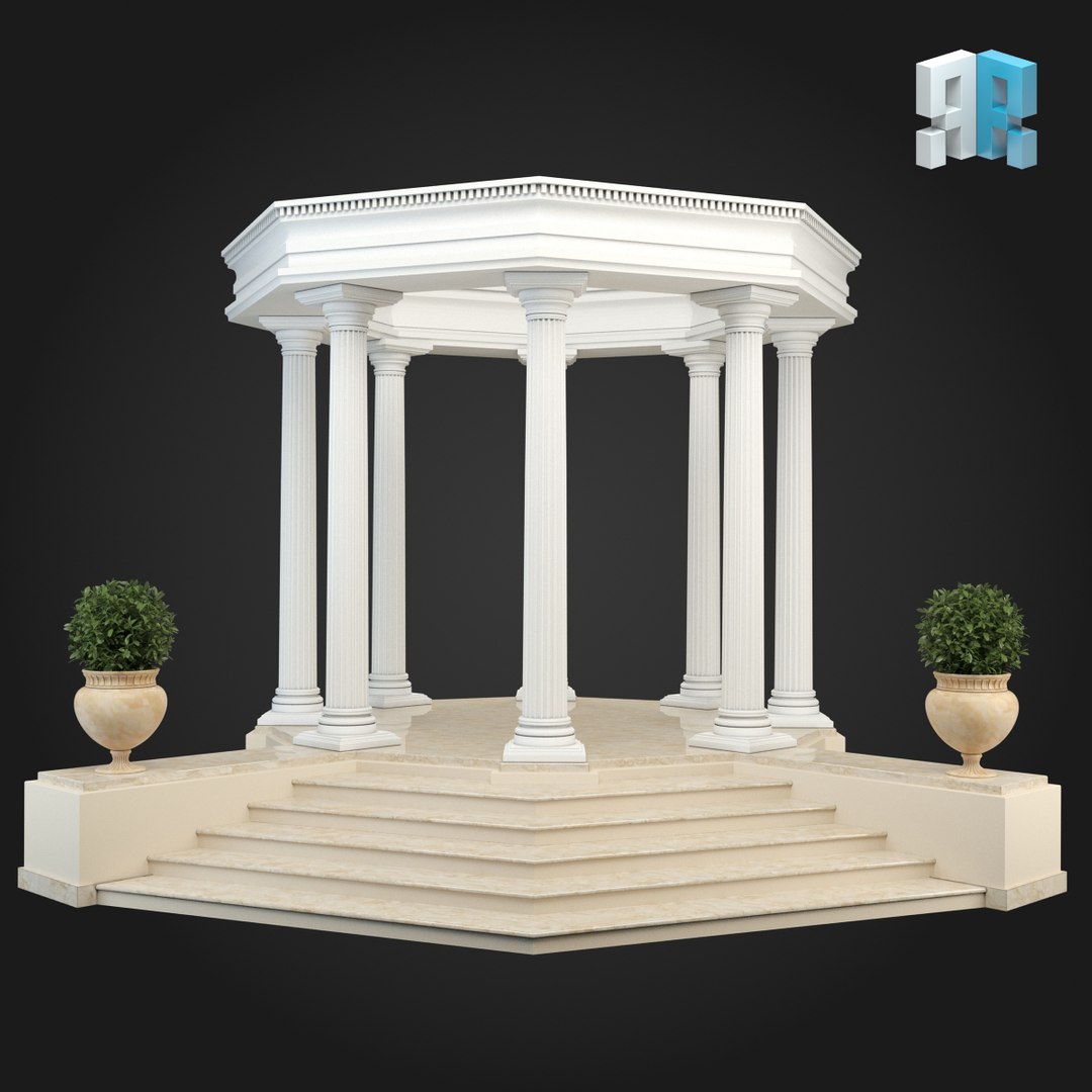 3d model architectural modules