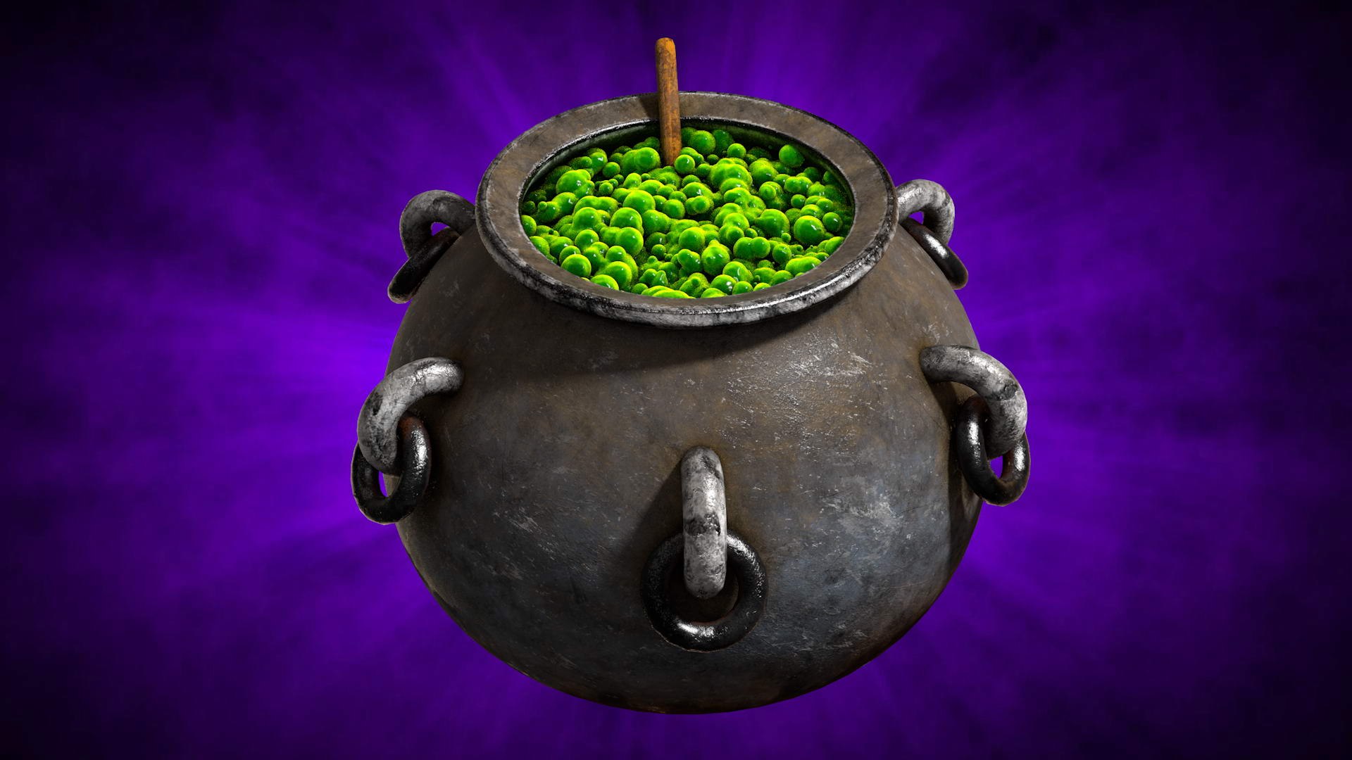 Free Witches Cauldron Model - TurboSquid 1377466