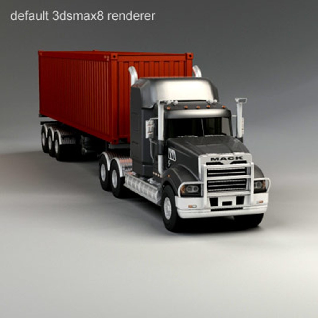 Mack Titan 3d Model