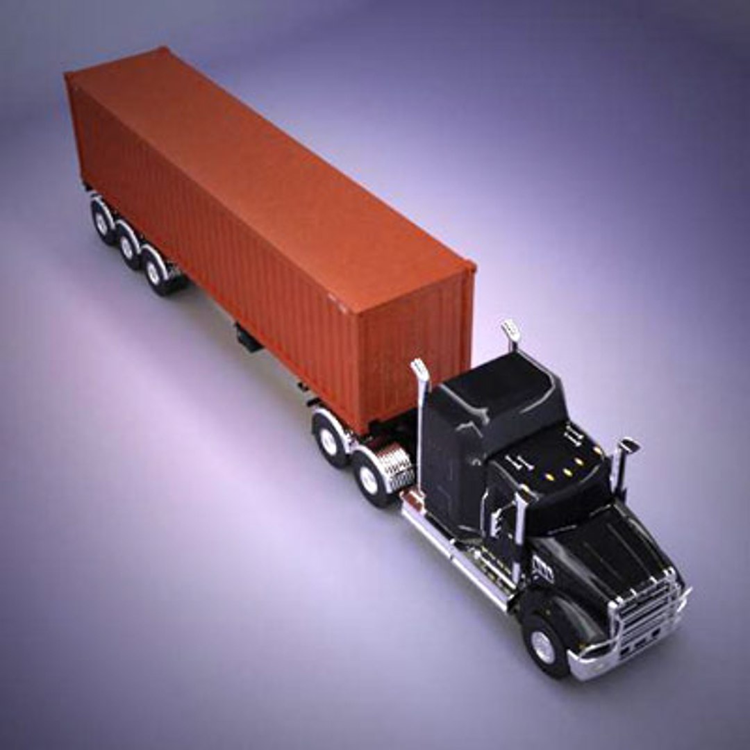 Mack Titan 3d Model