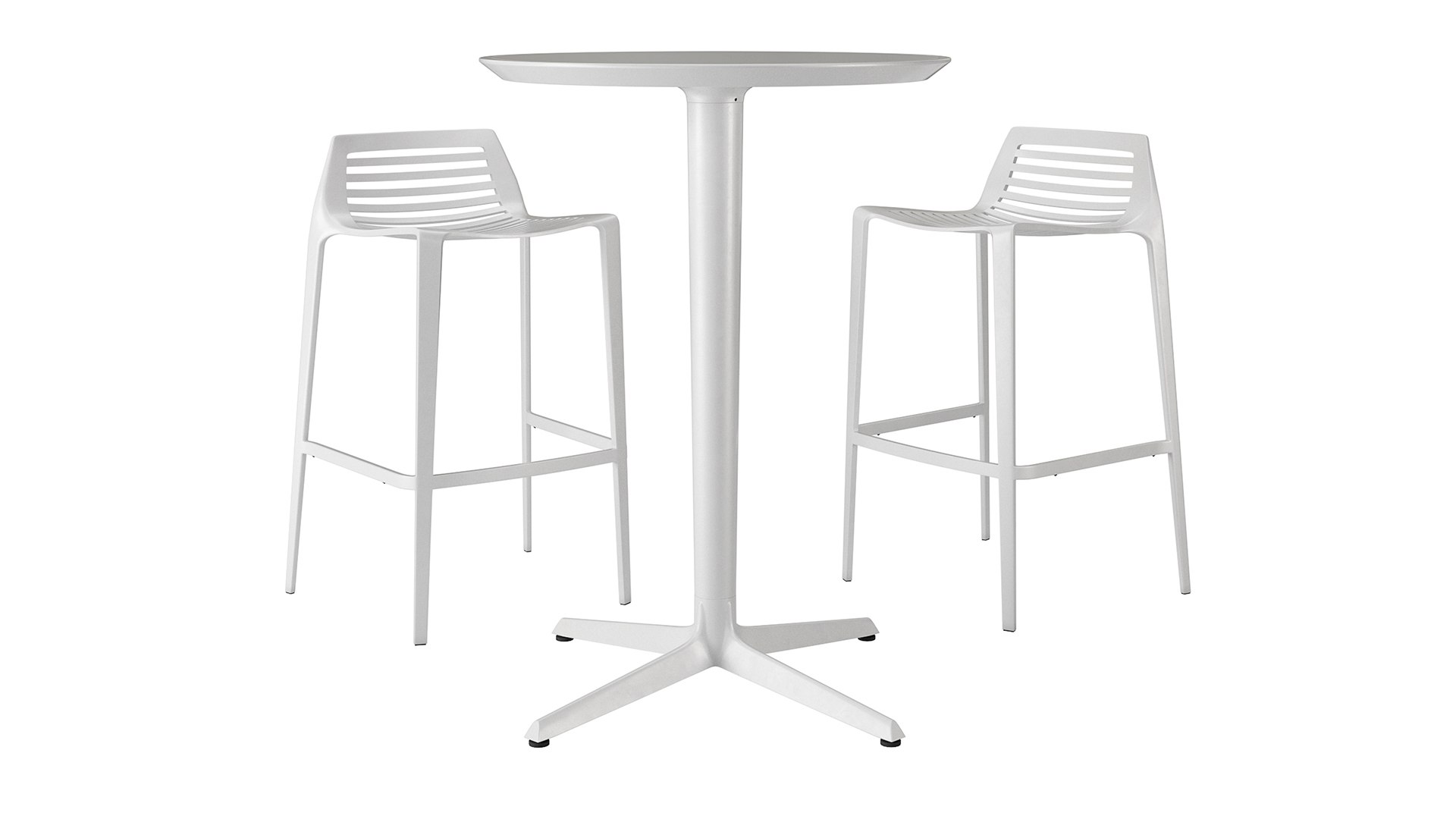 3D Artform Urban Terrace Life Chipman Standing Table With Stool ...