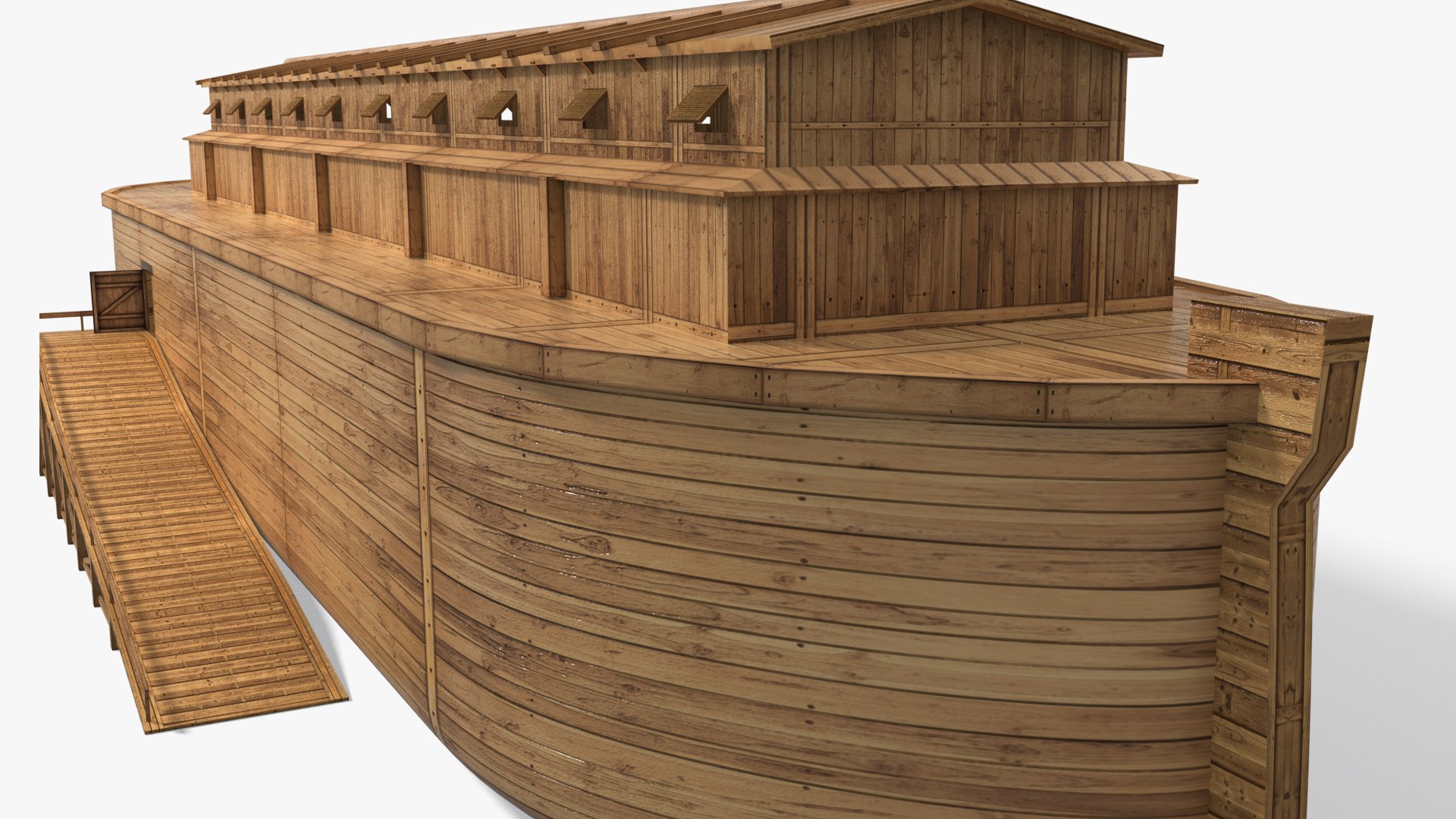 3D Noah Ark Model - TurboSquid 1821414