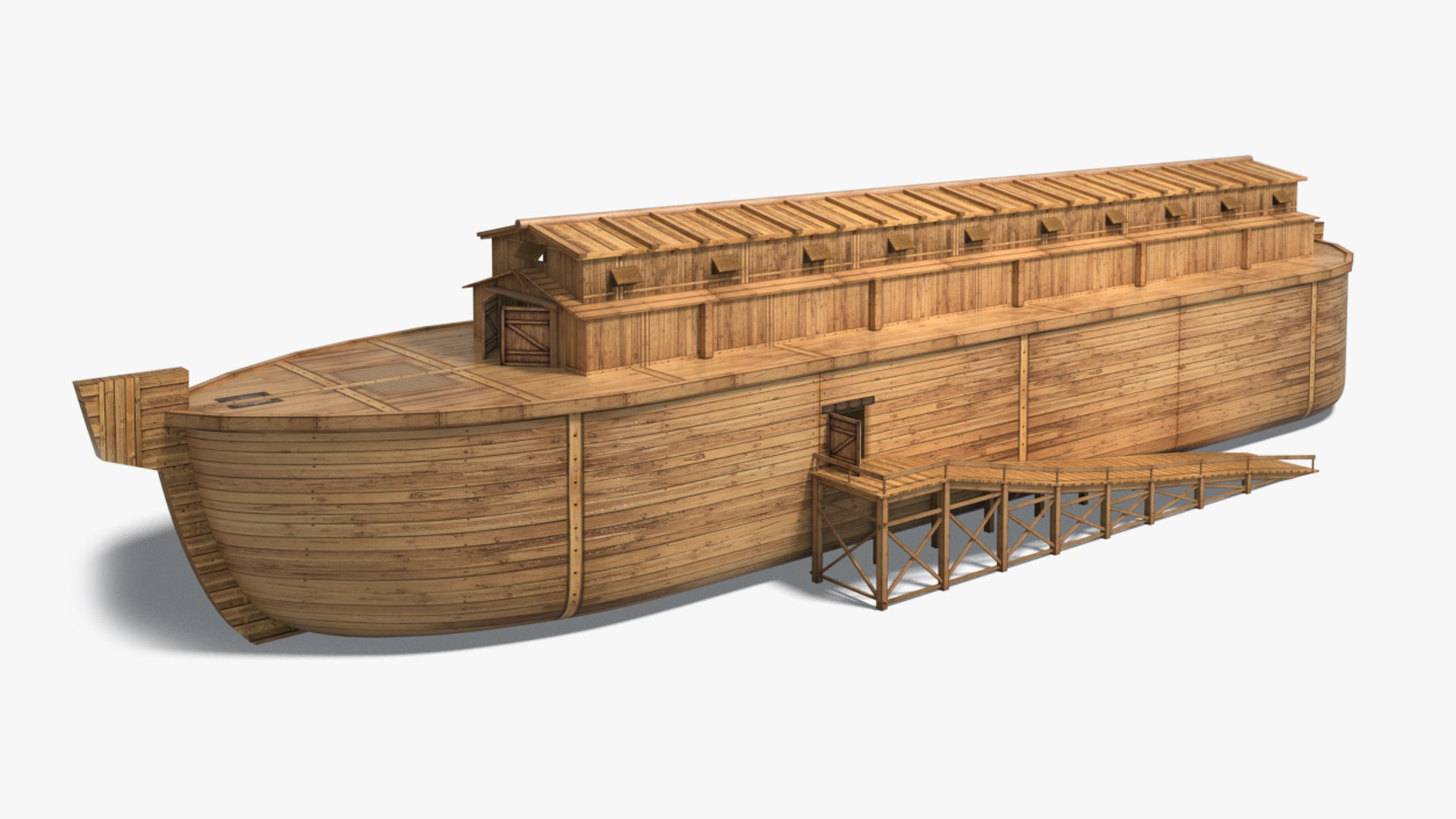 3D Noah Ark Model - TurboSquid 1821414