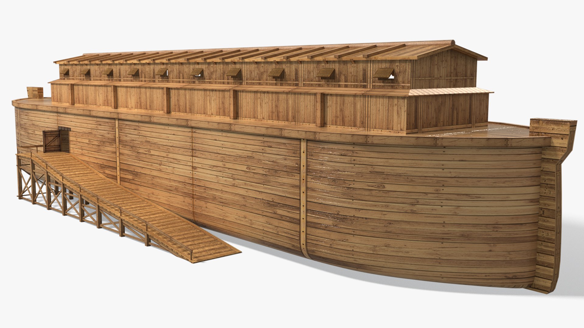 3D Noah Ark Model - TurboSquid 1821414