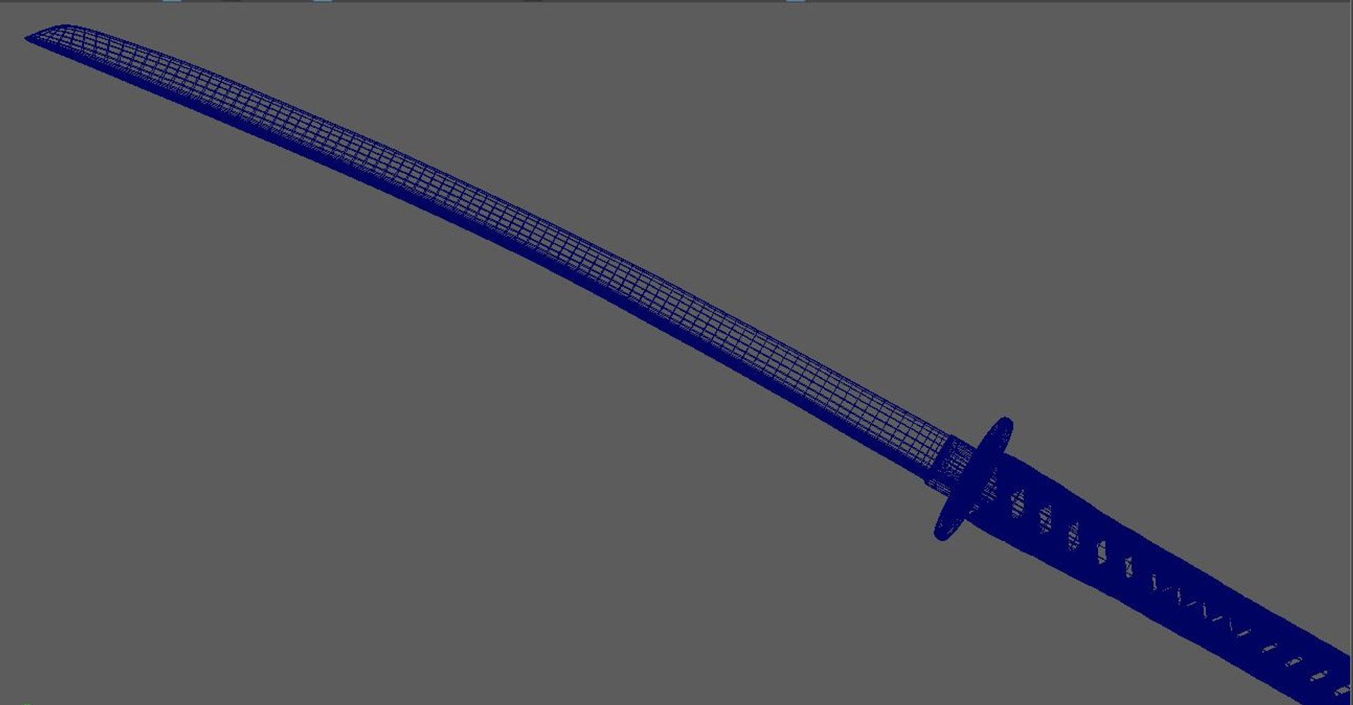 3D katana sword - TurboSquid 1405350