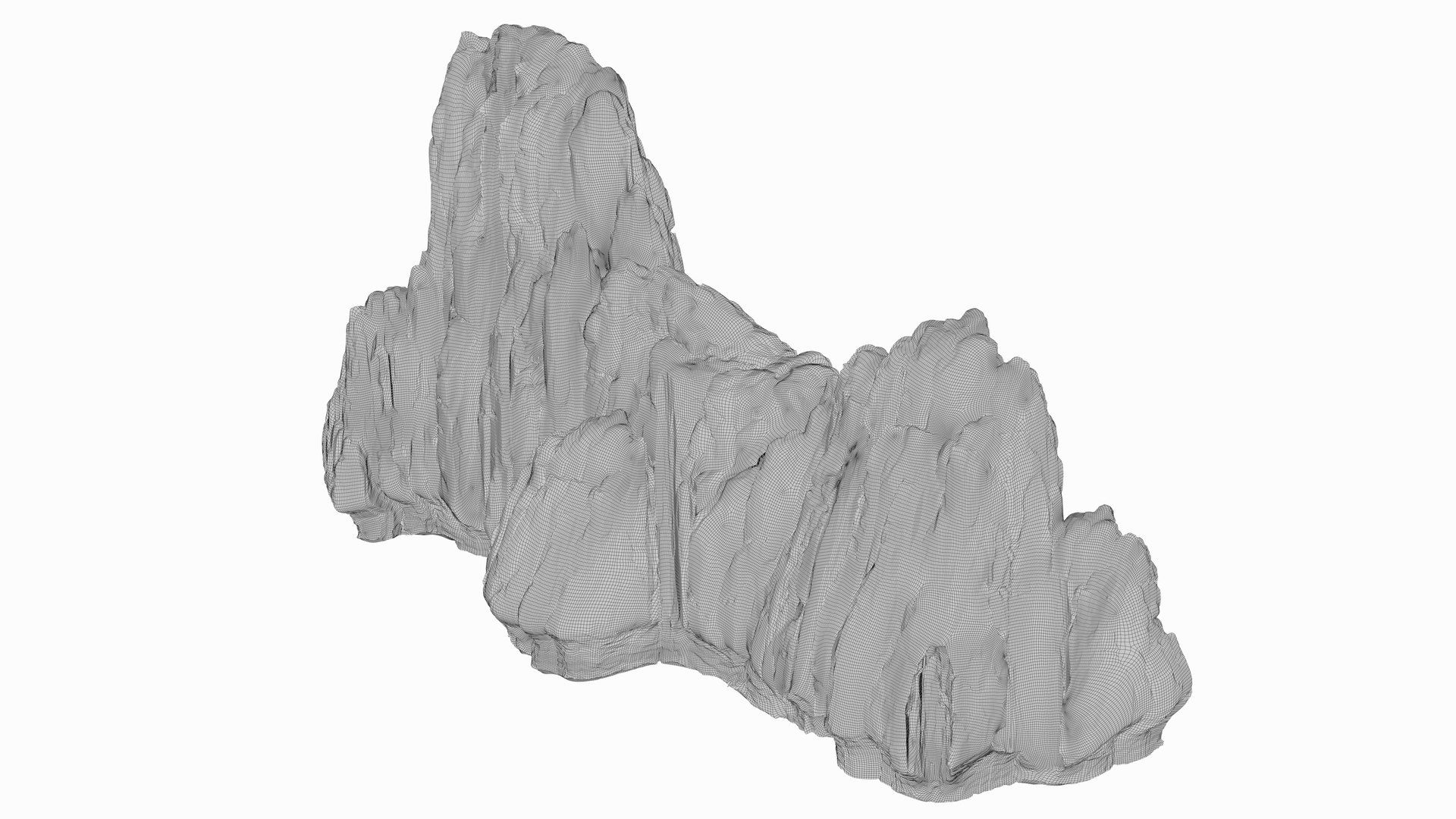 Granite Rock Island 06 Model - TurboSquid 2178339