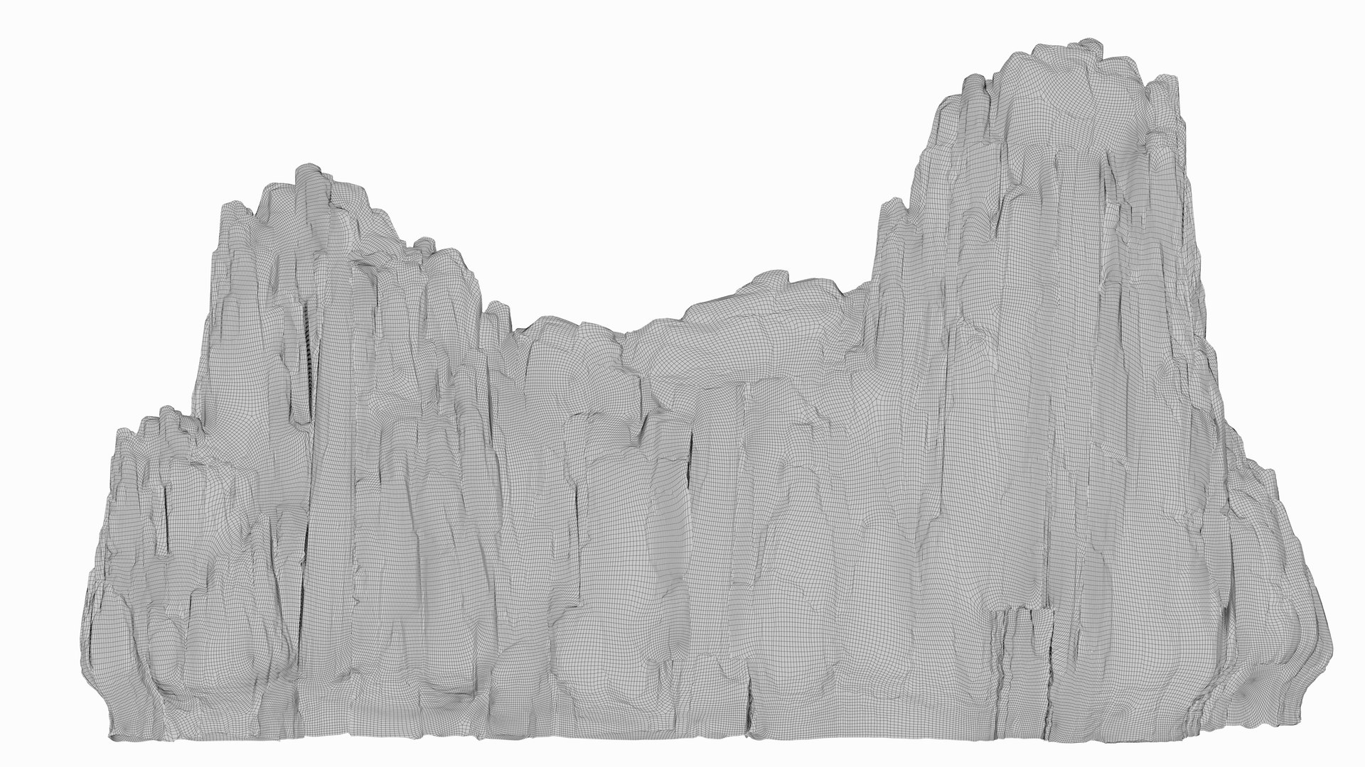 Granite Rock Island 06 model - TurboSquid 2178339