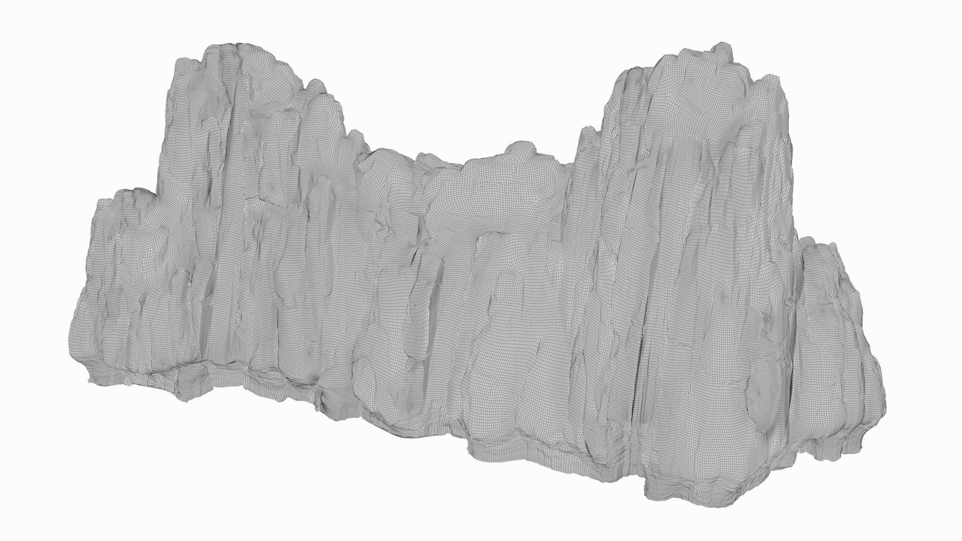 Granite Rock Island 06 model - TurboSquid 2178339