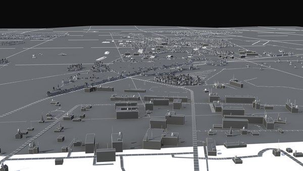 3D Military Airbase - TurboSquid 1897123