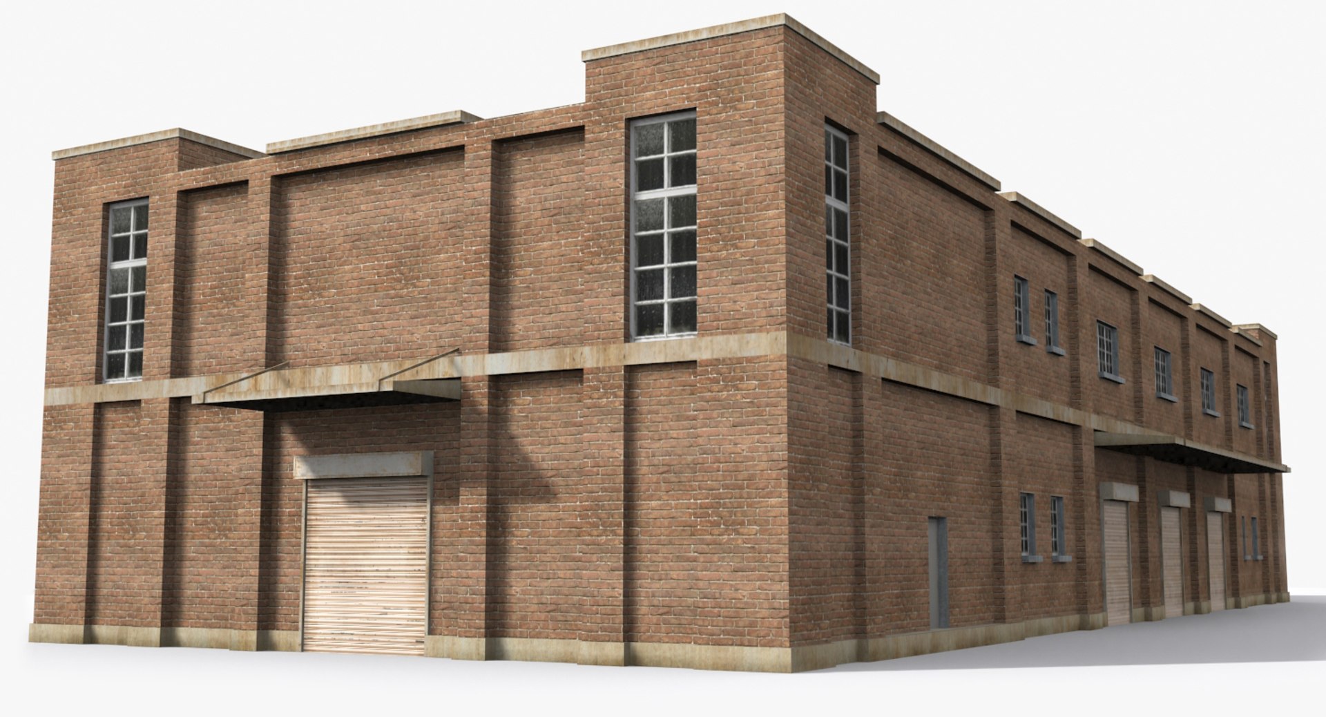 3D ready warehouse factory model - TurboSquid 1546726