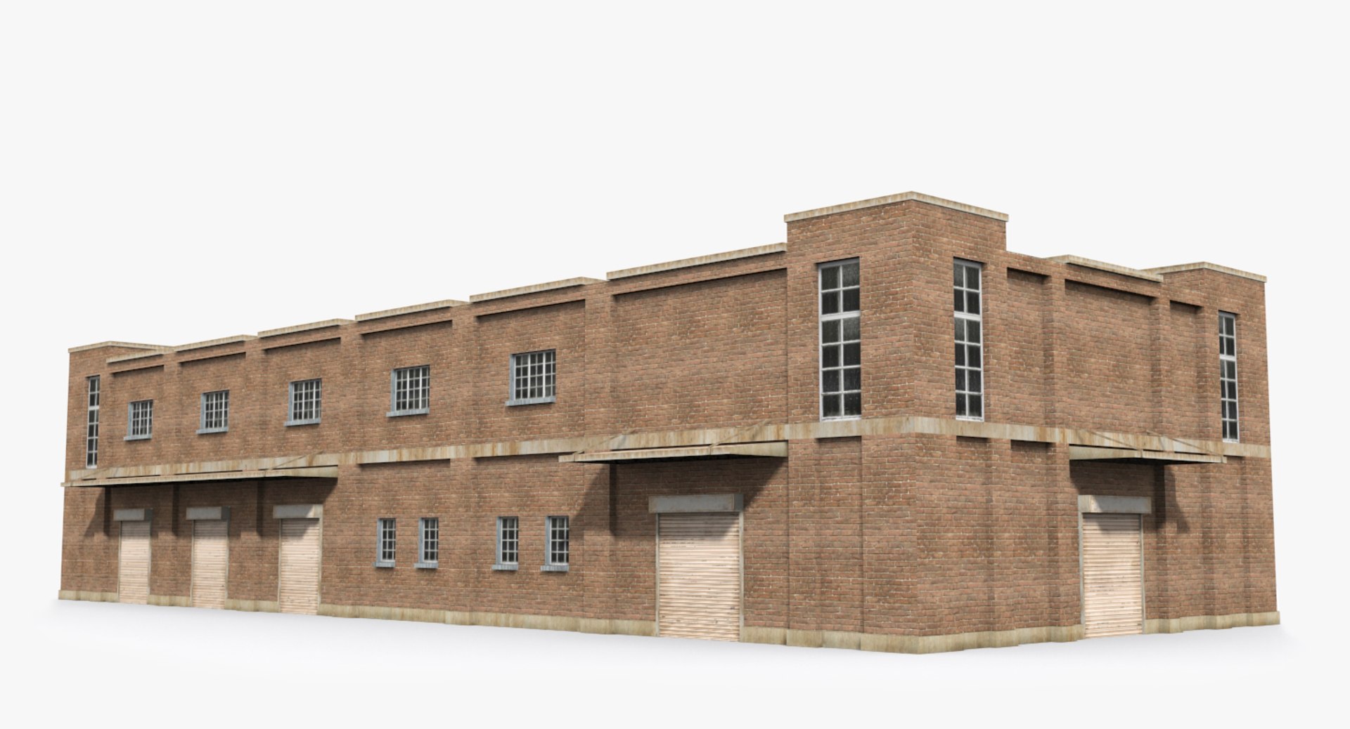 3D ready warehouse factory model - TurboSquid 1546726