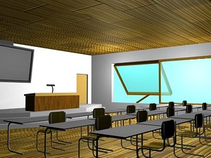 Free 3D Auditorium Models - Available For Download On TurboSquid