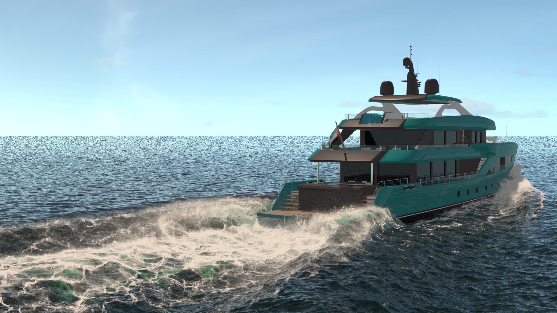 Fujairah 50m Yacht Dynamic Simulation Model - TurboSquid 2185554