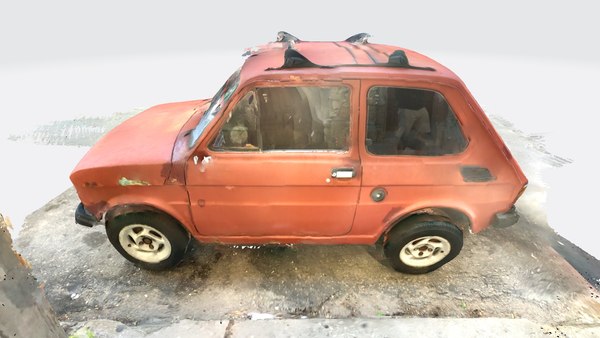modelo 3d Polski Fiat 126p - TurboSquid 1967381