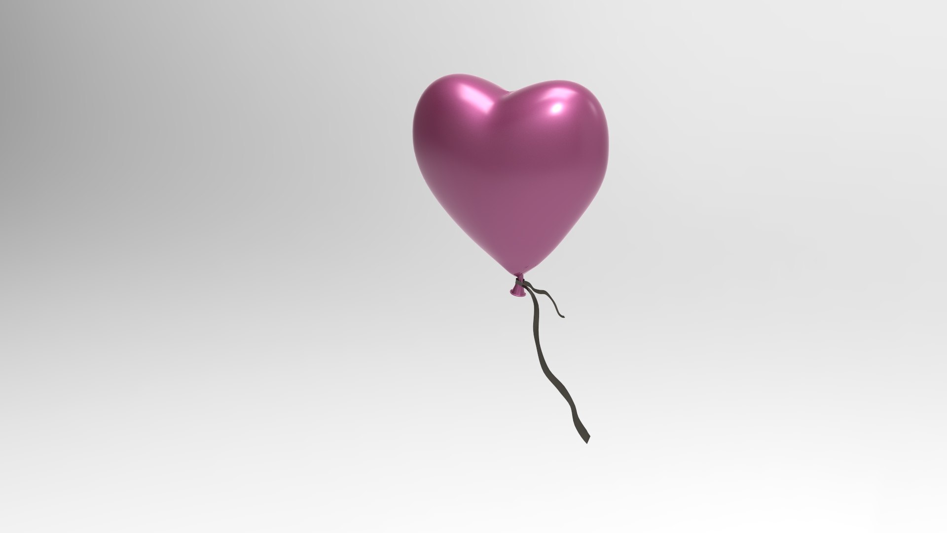 3D Heart Balloon - TurboSquid 2306010