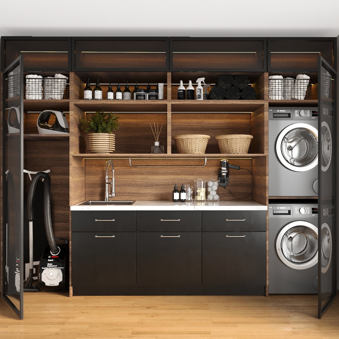 Laundry Room 003 3D model - TurboSquid 1866068