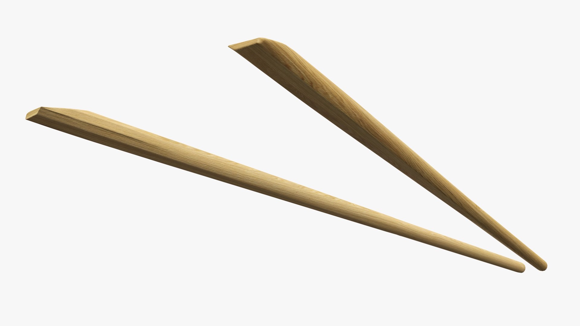 Wooden Stick Chopstick Model - TurboSquid 1571262