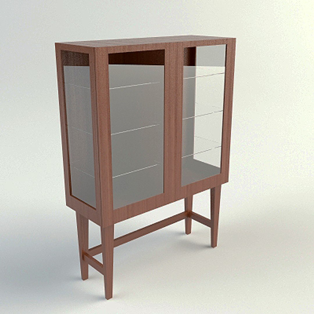 Cabinet Display Case 3d Model