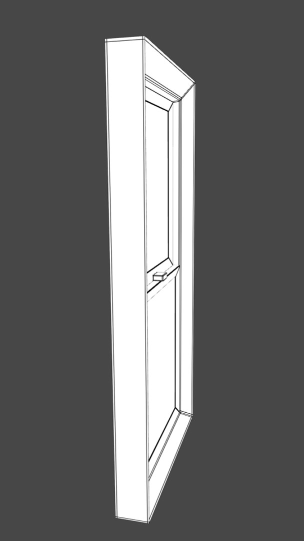 Double Hung Window 3D Model - TurboSquid 1510817