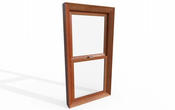 Double hung door 3D - TurboSquid 1400618