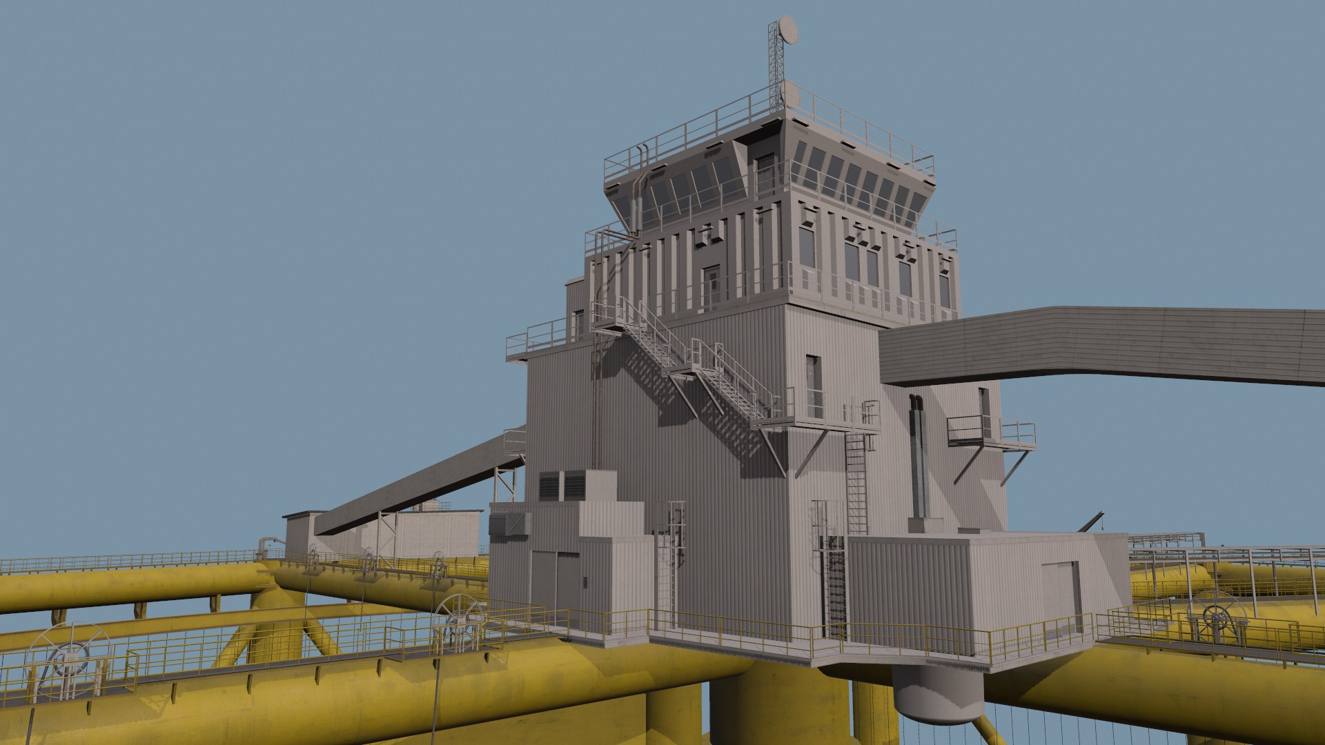 Real-time Offshore Fish Farm 3D - TurboSquid 1502246