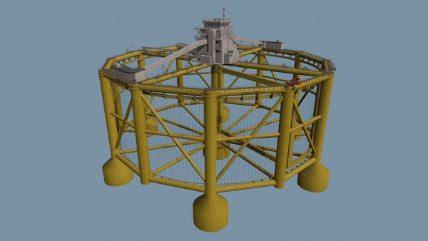 Real-time offshore fish farm 3D - TurboSquid 1502246