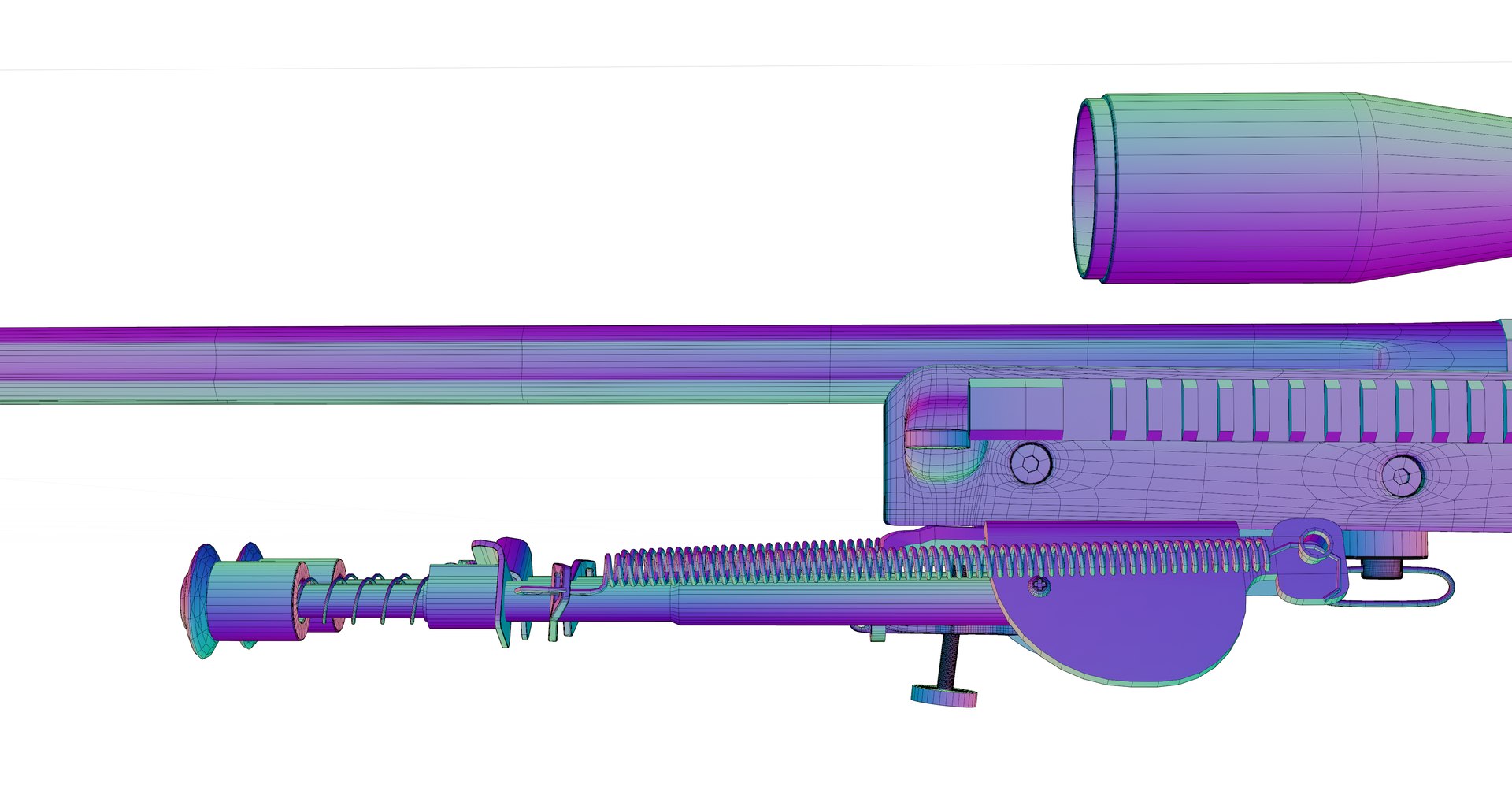 3D Accuracy International - AWP Model - TurboSquid 2191300