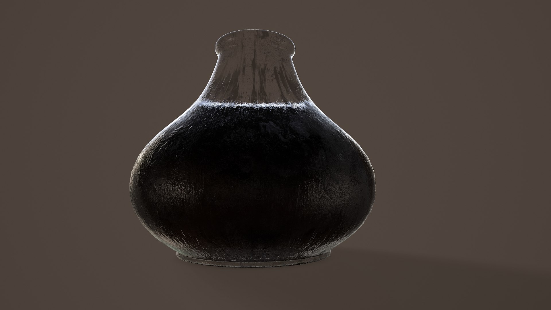 3D Model Glass Inkpot - TurboSquid 1620921