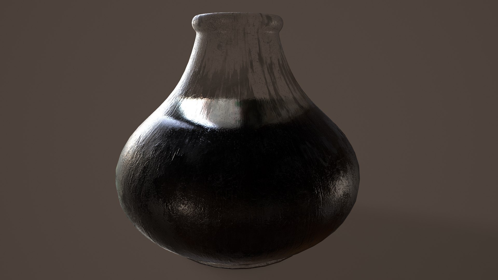 3D Model Glass Inkpot - TurboSquid 1620921